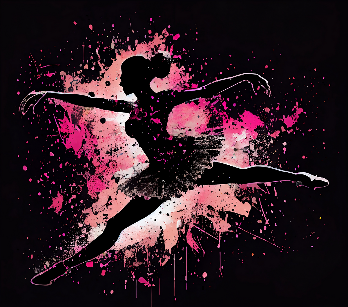 Splatter Dancer Tumbler – Jessica Of All Trades LLC